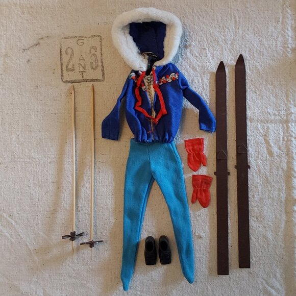 Barbie | Toys | Vintage 963 Barbie Ski Queen 948 Outfit And Accessories ...
